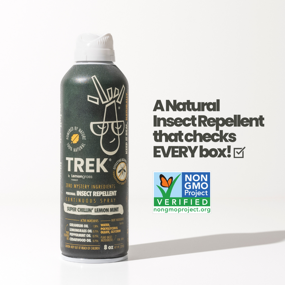 TREK Insect Repellent | Natural Bug Repellent – Lemongrass Farms