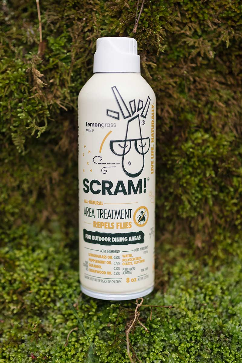 Fly Repellent | SCRAM Natural Fly Repellent | Lemongrass Farms ...