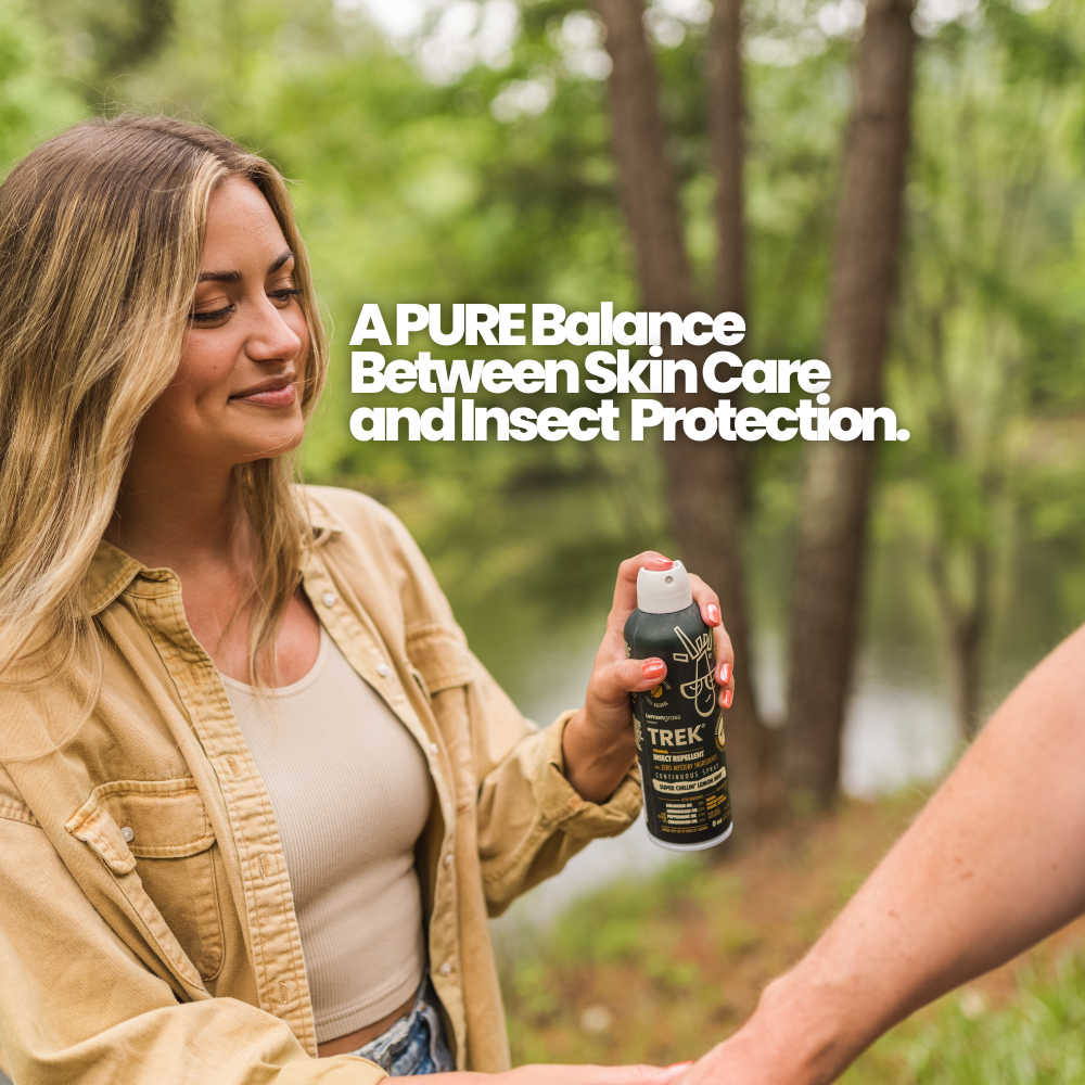 TREK Insect Repellent | Natural Bug Repellent – Lemongrass Farms